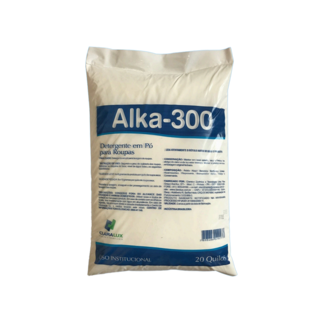 ALKA 300 – DETERGENTE EM PÓ PARA ROUPAS | Novoclean