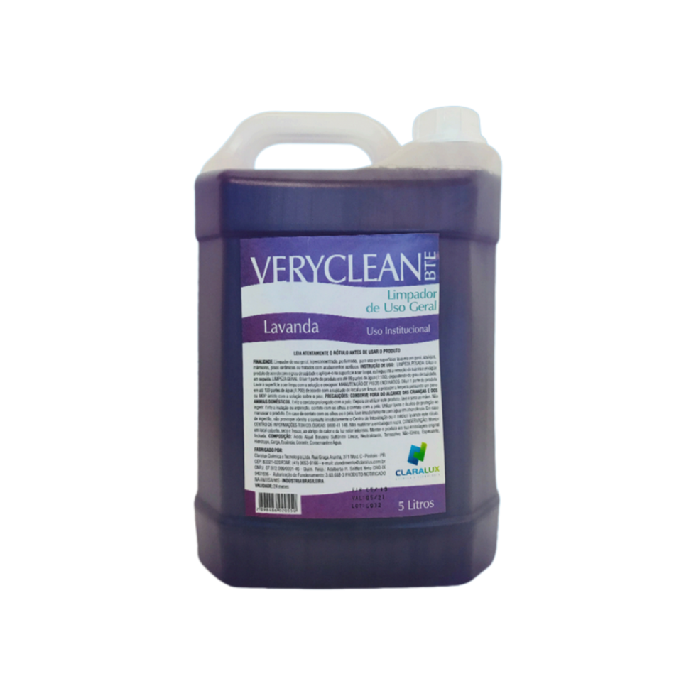 VERYCLEAN BTE - LIMPADOR DE USO GERAEL | Novoclean